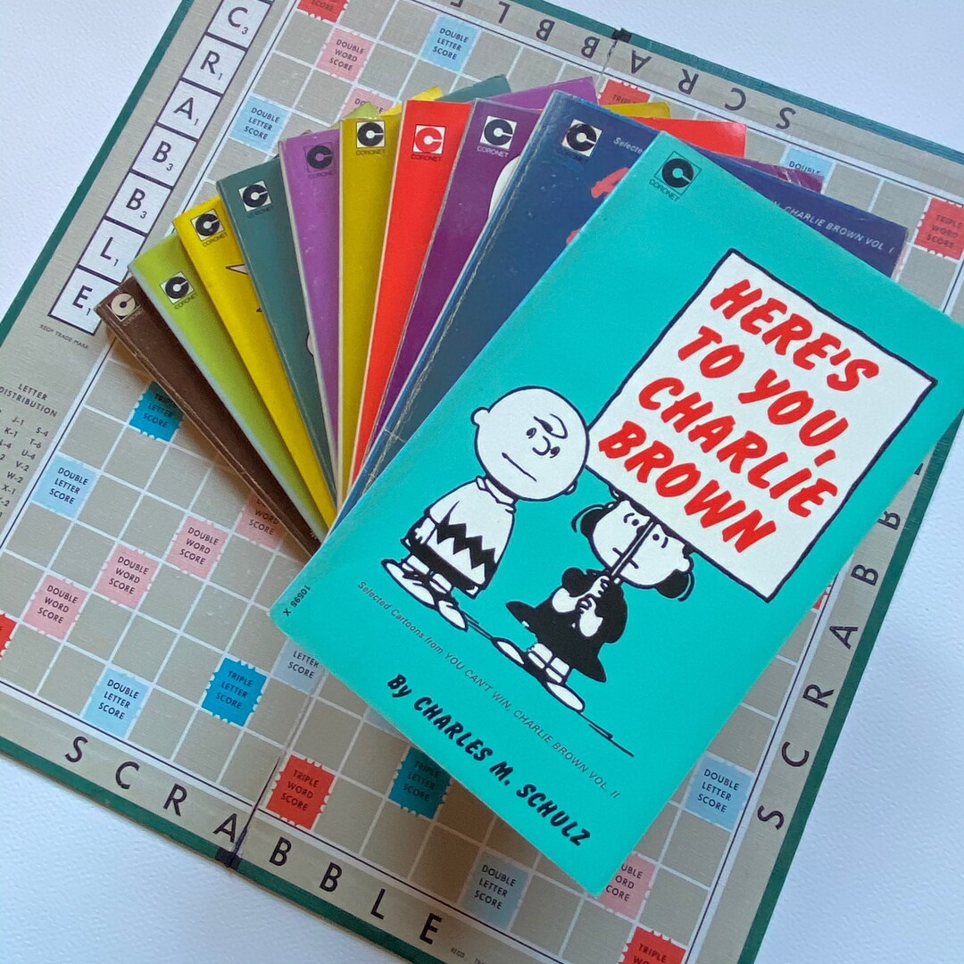 Snoopy Peanuts Books 11 20 Vintage Peanuts Comic Paperback Books ...