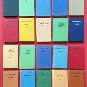 Observer Books Frederick Warne & Co 1960s 1970s Hardback Collectors ...