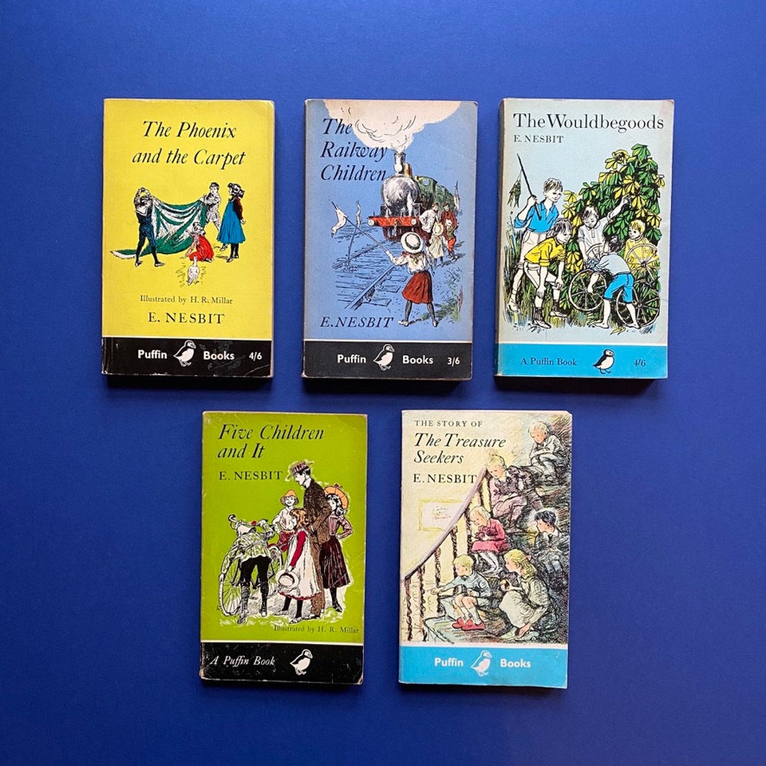 E Nesbit Puffin Classic Stories Books Collection 1960 1969 - Etsy