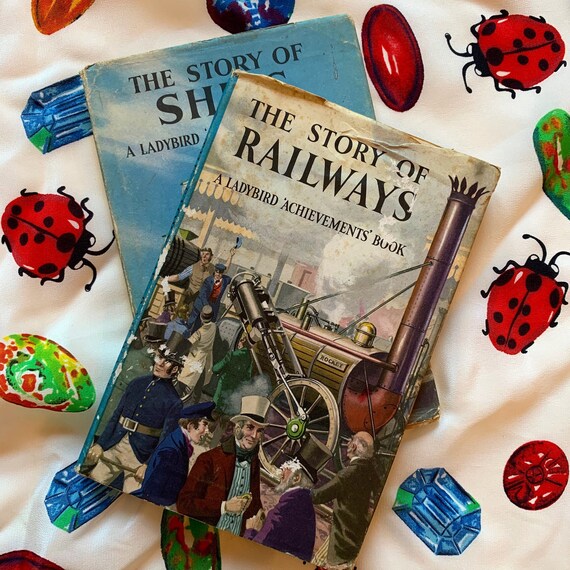 Ladybird Books of the Story OF Railways & the Story of Ships - Etsy