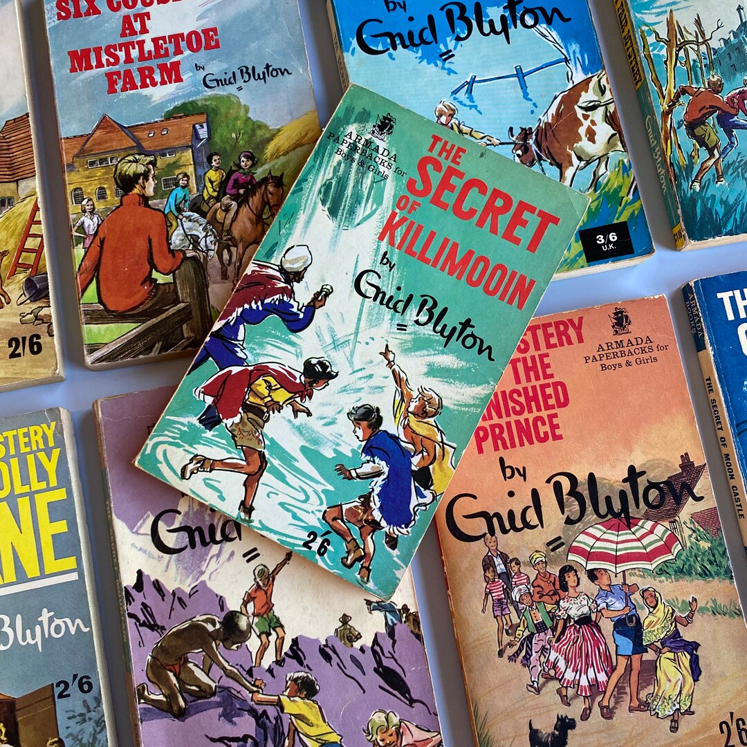9 Early Enid Blyton Vintage Armada 1960s Paperback - Etsy