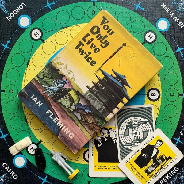 James Bond Book You Only Live Twice First Edition - Etsy
