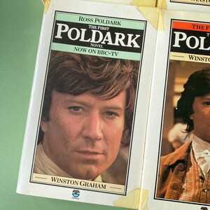 Rare Box Set Poldark Romantic Set of 1-6 Winston Graham Poldark 1970s ...