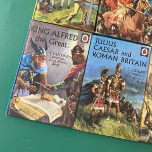 8 British Kings & Queens Ladybird Books Adventure From History 1960s ...