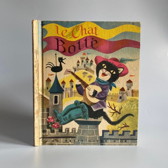 Le Chat Botte Charles Perrault Rare French 1952 Puss in - Etsy