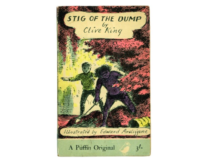 Stig of the Dump Clive King 1970's Puffin Original Childrens Bedtime ...