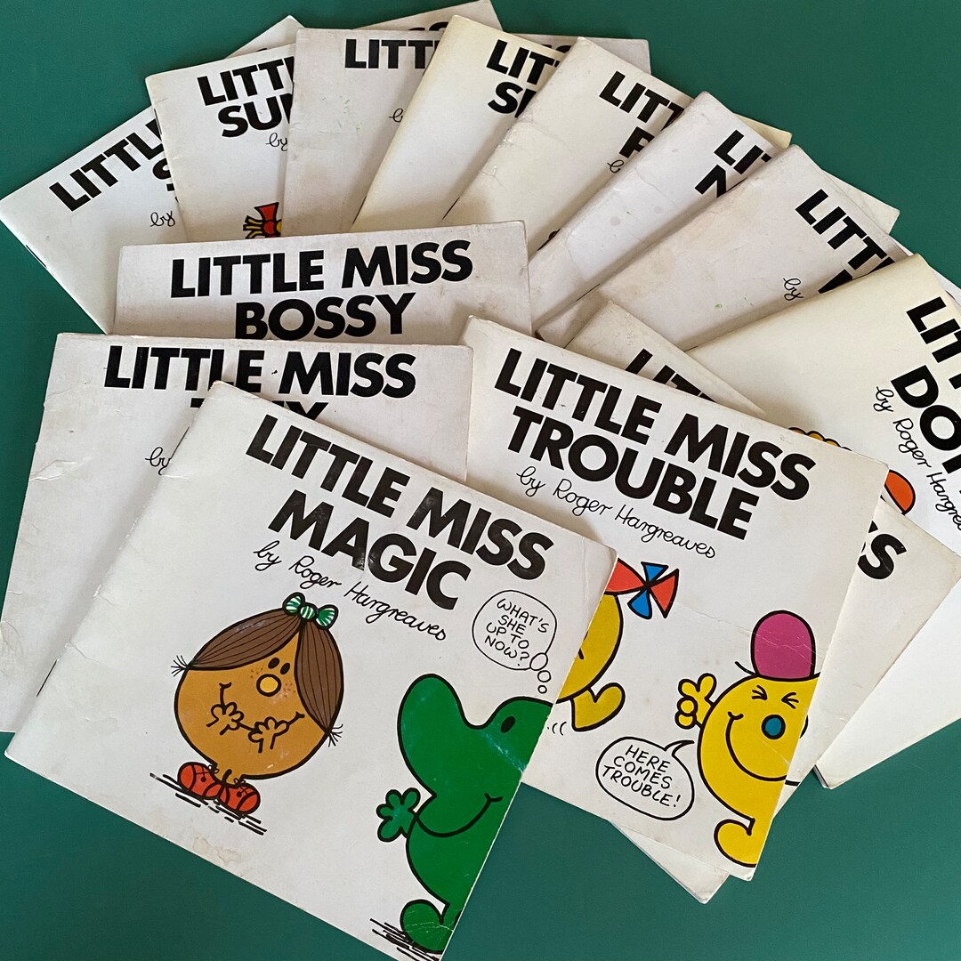 13 Little Miss 1980s Roger Hargreaves Books Original Vintage Little ...