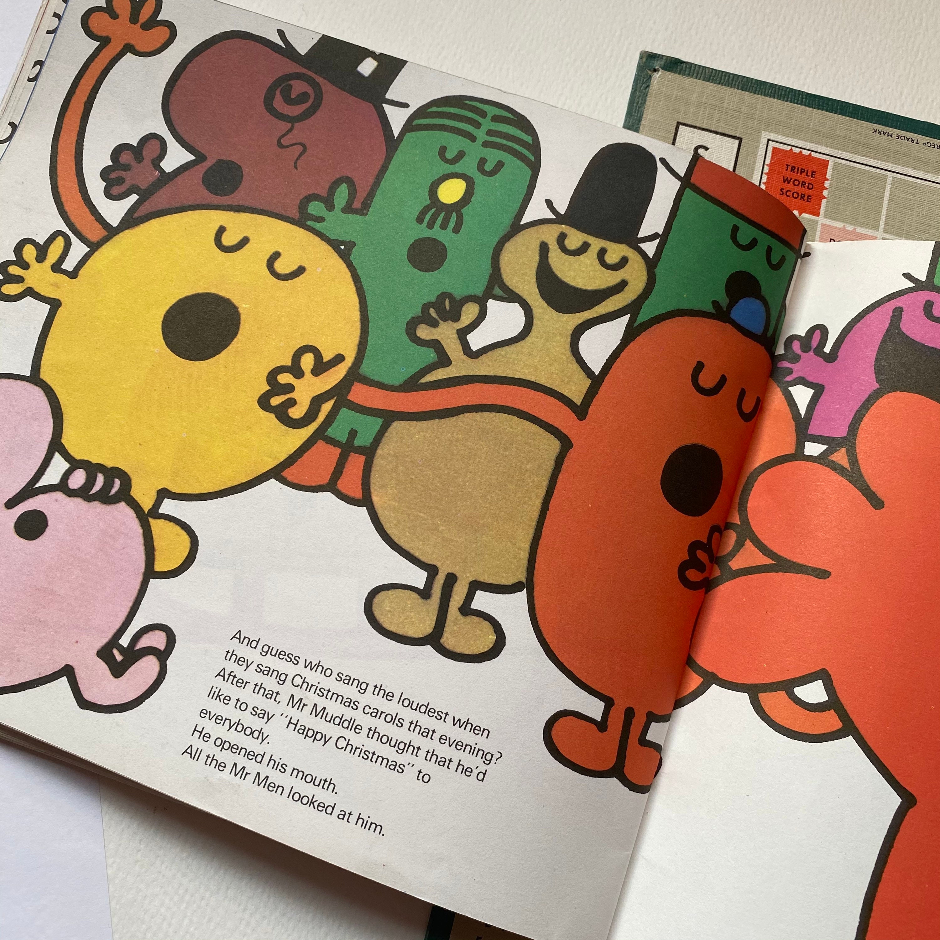 The Mr Men Christmas 1976 Rare Roger Hargreaves book | Etsy