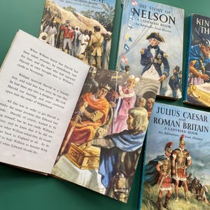 Set of 5 Ladybird Books Adventure From History 1950 1960s Gift Series ...