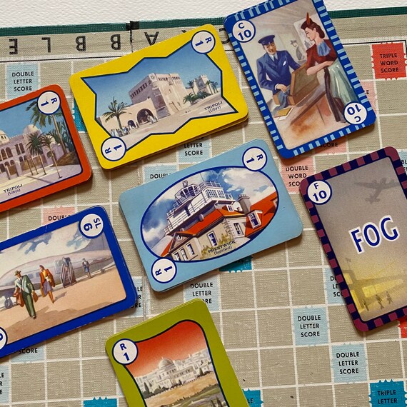 Games & Puzzles Vintage Pepys Flight card game with original box and ...