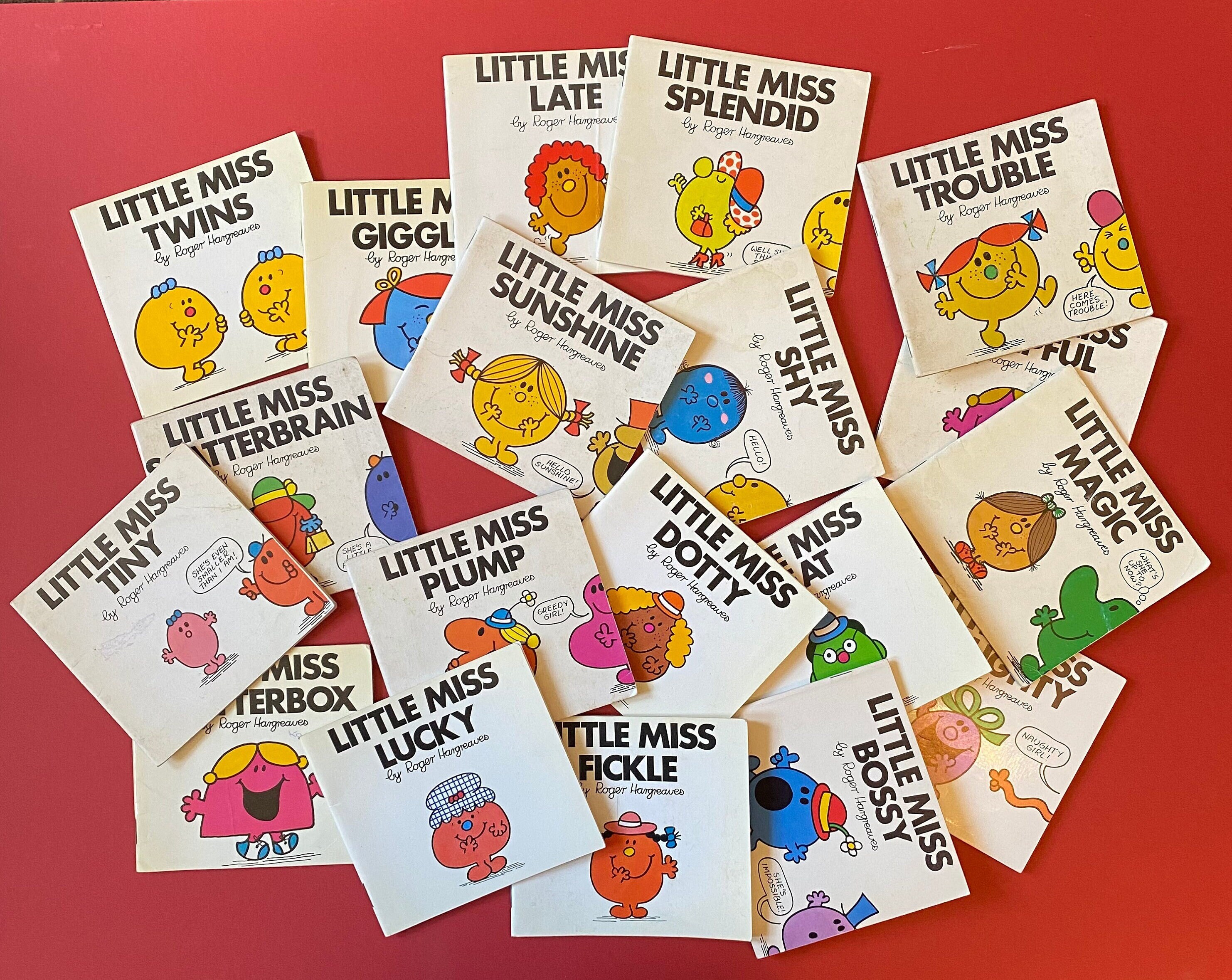 Little Miss 1980s Roger Hargreaves Books Original Vintage - Etsy UK