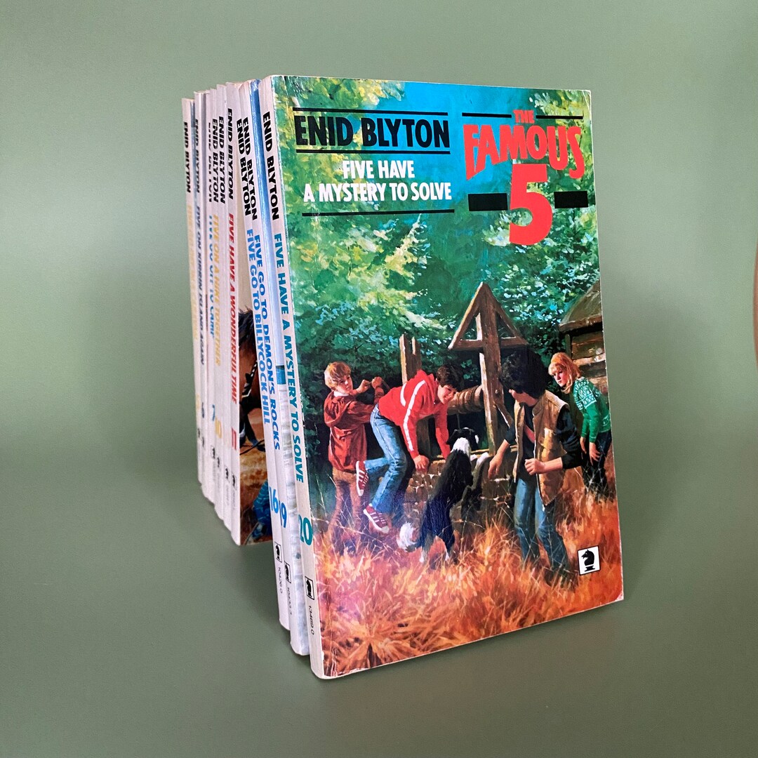 Famous 5 Book Set Enid Blyton Famous Five Knight Press 1980 Vintage ...