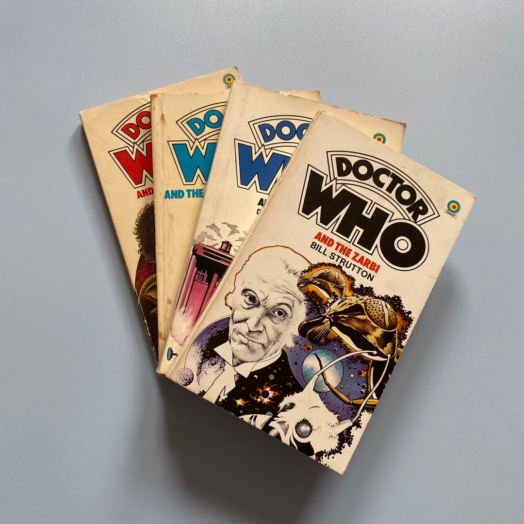 Doctor Who Target Book Gift 3d 4th & 5th Doctor 1980 1985 Vintage ...