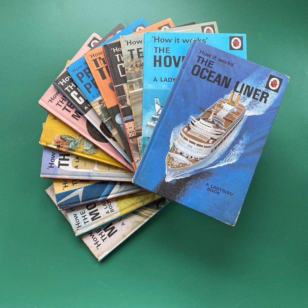 Ladybird How It Works Book Set Learning & Information 1960 1970 ...