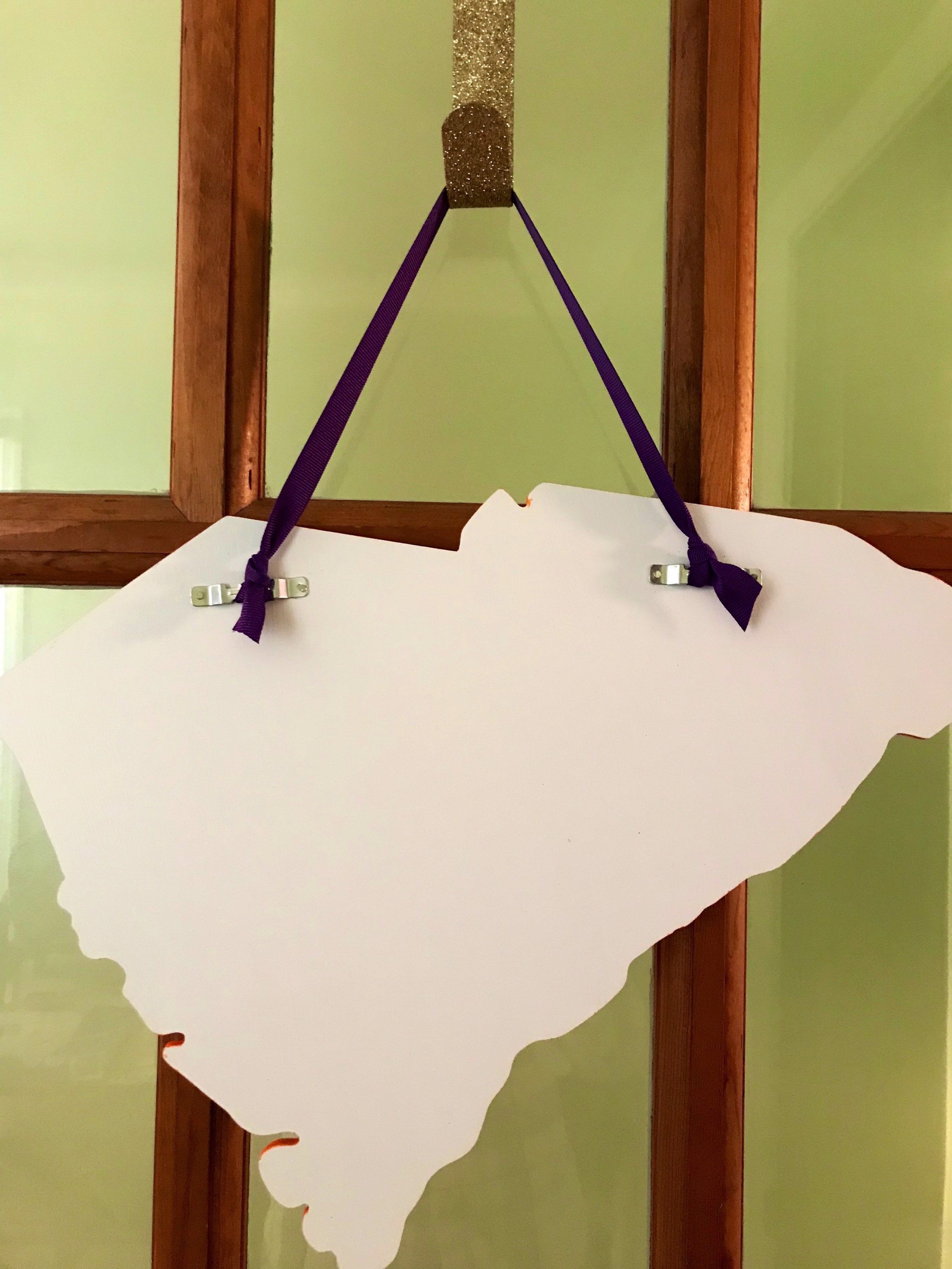 Clemson Tigers State Sign - Etsy