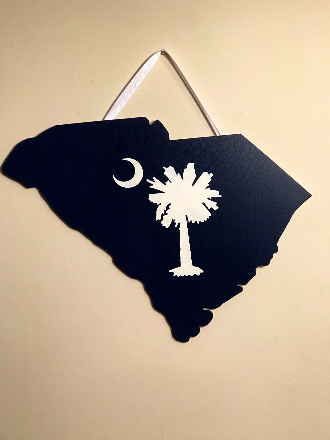 South Carolina State Sign Door Hanger or Wall Decoration - Etsy