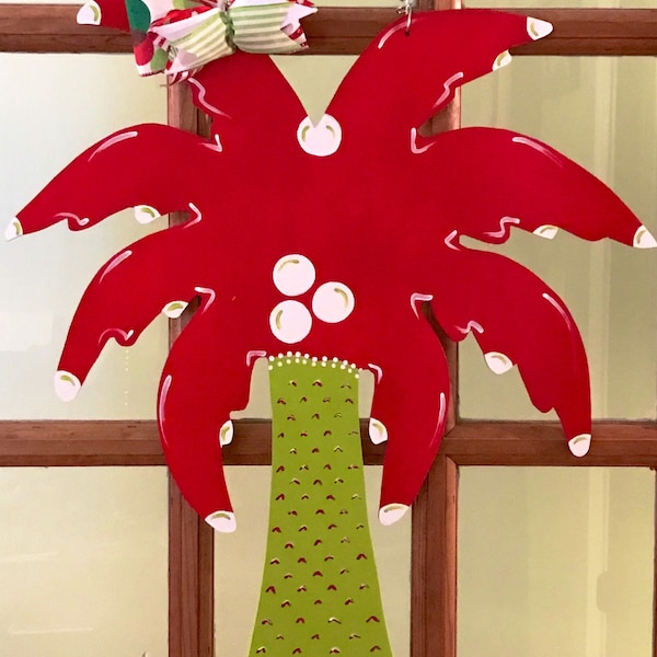 Palm Tree Door Decoration - Etsy