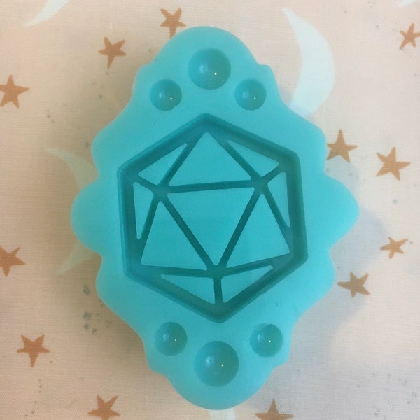 D20 Mold - Etsy