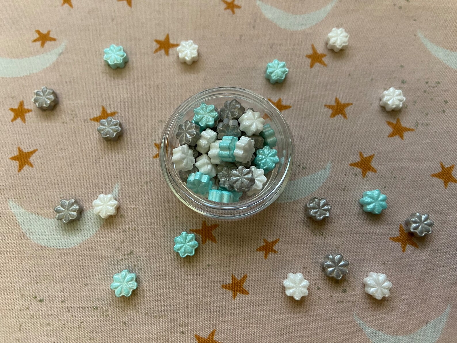 Snowflake Sprinkles FOR RESIN Snow Shapes in Silver White - Etsy