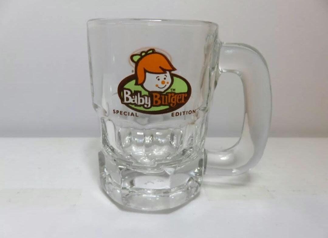 A&W Root Beer Baby Burger Special Edition Glass Mini Mug 3.25 Tall - Etsy