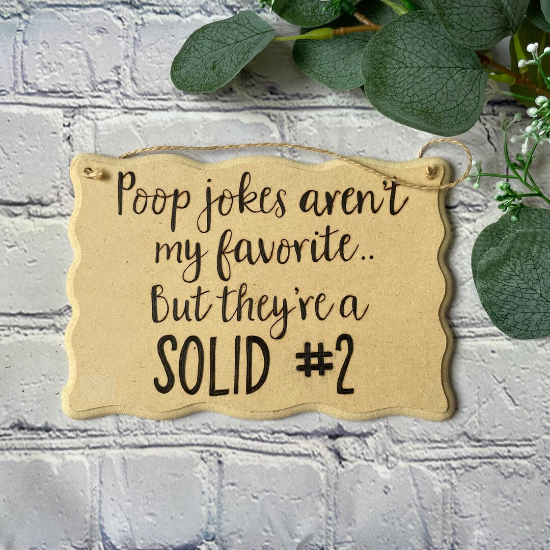 Funny Bathroom Sign - Etsy