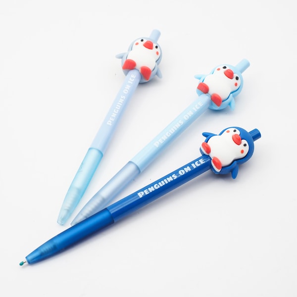 Penguin Writing Pens - Etsy