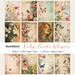 Floral Scrapbook Paper Pack: Vintage Garden Designs (12 Sheets) - Etsy
