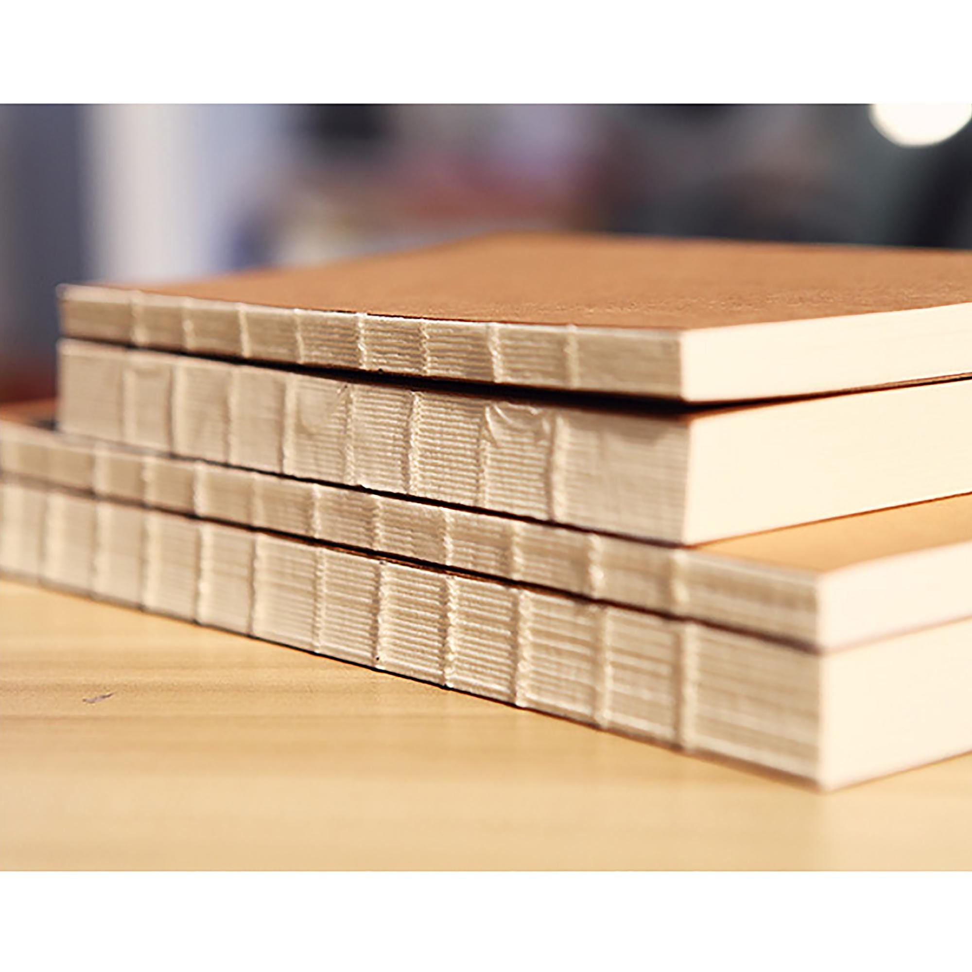 Kraft Paper Notebook, Sketchbook, Blank Brown or Off-white Pages, Size ...