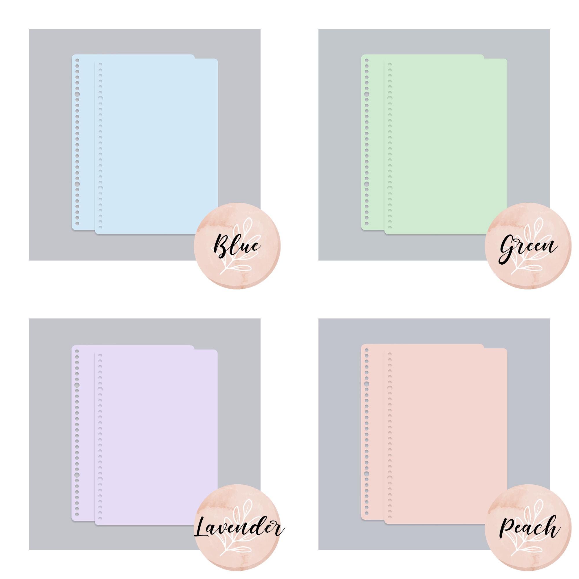 DIY Notebook Binder Kit: A4 A5 B5 Refill Paper & Covers - Etsy