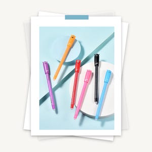 Erasable Gel Pen, Cute Monster Design, With Eraser Top, Novelty ...