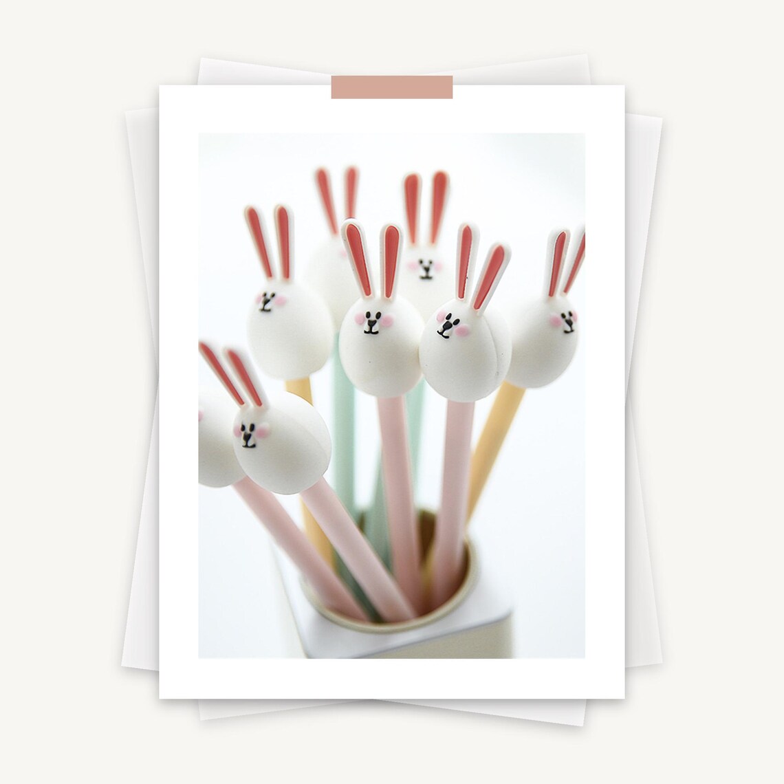 Cute Rabbit Pen, Bunny Novelty Pens, Black or Blue Ink, Back to School ...