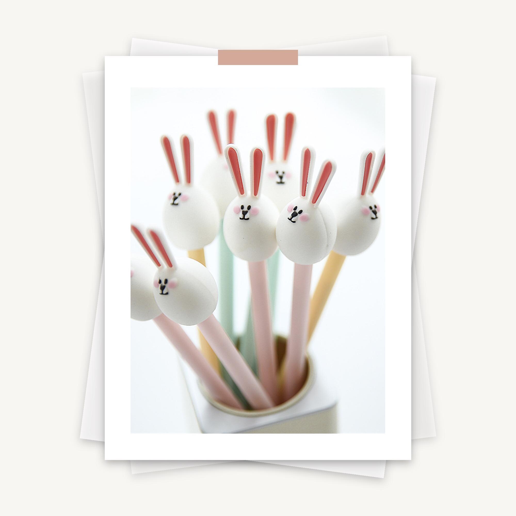 Cute Rabbit Pen, Bunny Novelty Pens, Black or Blue Ink, Back to School ...