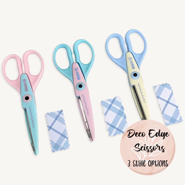 Decorative Edge Craft Scissors - Etsy