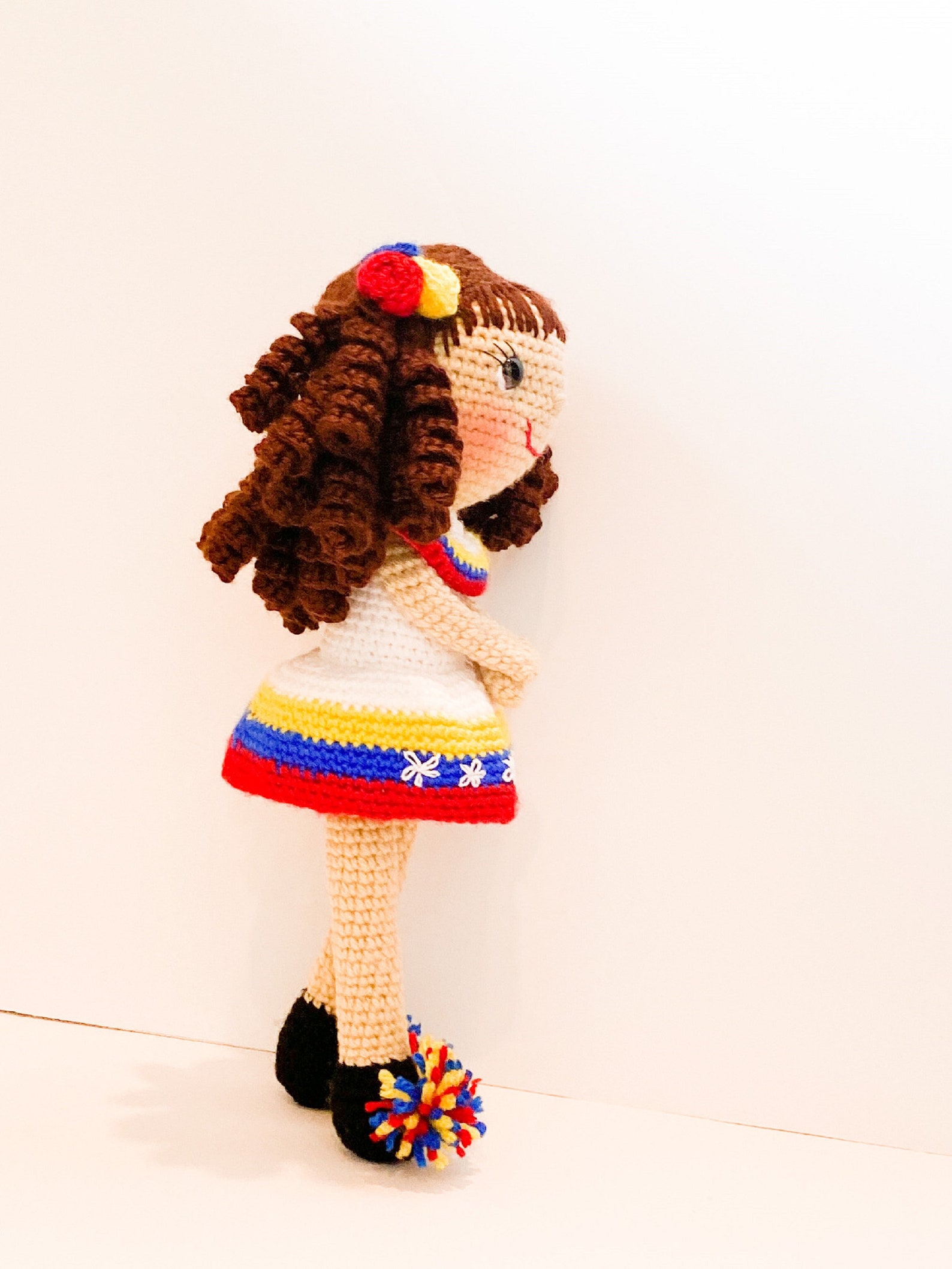 Crochet Venezuelan Doll Ts Shop Special T Spring Etsy