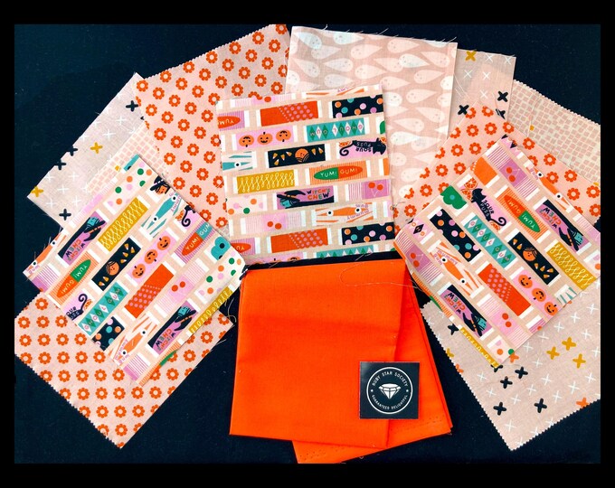 Ruby Star Society HALLOWEEN Mini Bundle Includes: 1 Fat Quarter & 12 5 ...