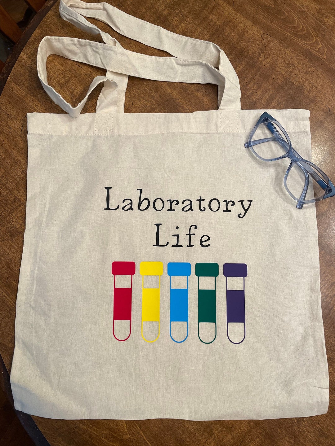 Laboratory Life Tote| Lab Professional | Cotton Tote | Eco-friendly ...