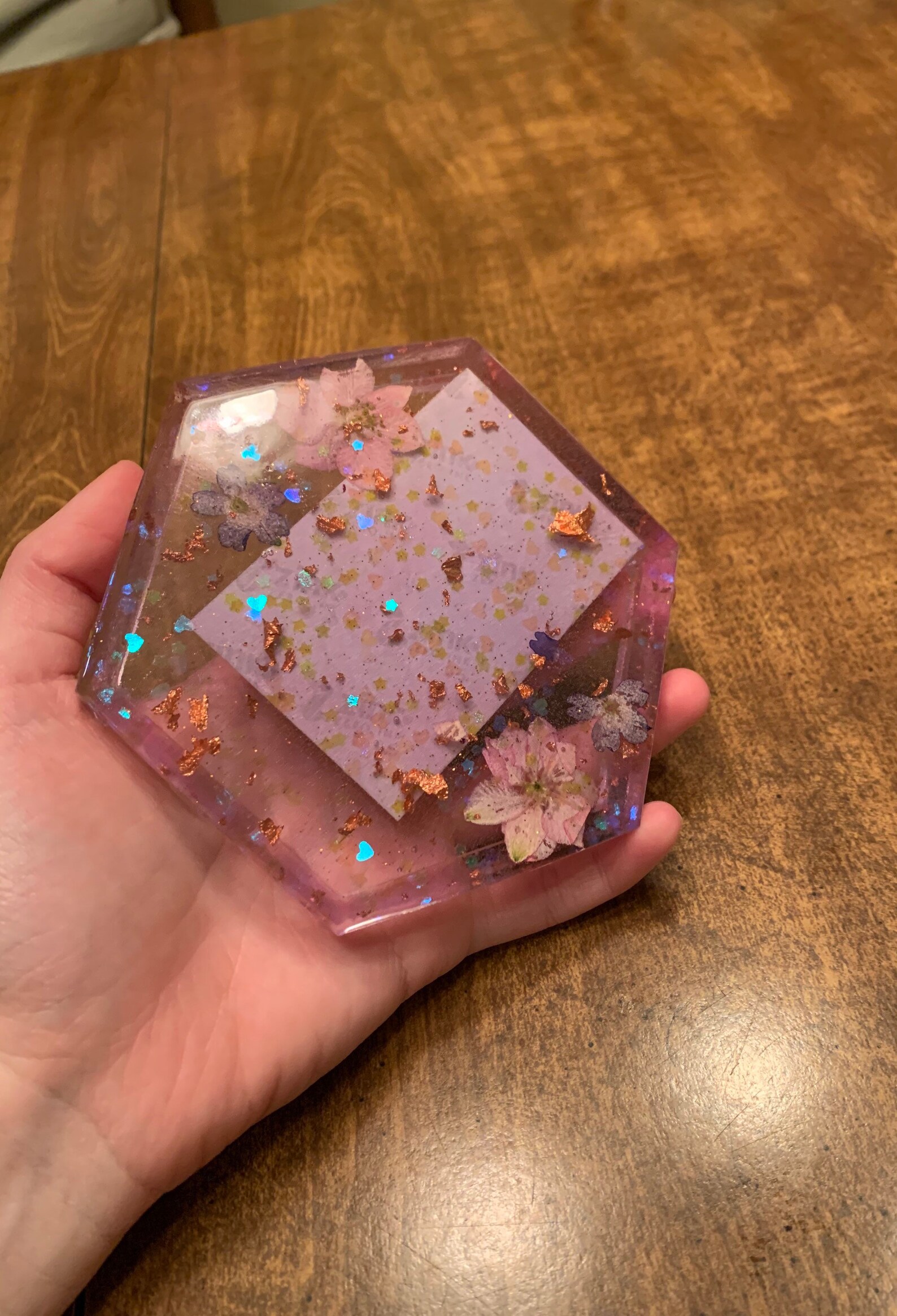 Custom resin coasters with picture inside | Etsy
