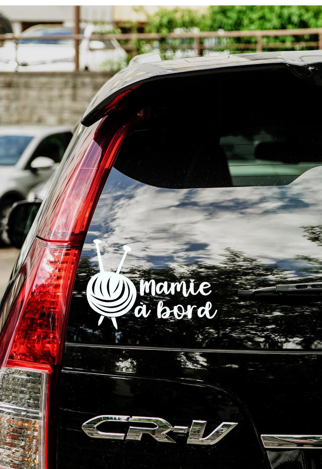 Grandma on Board, Car Decal - Etsy