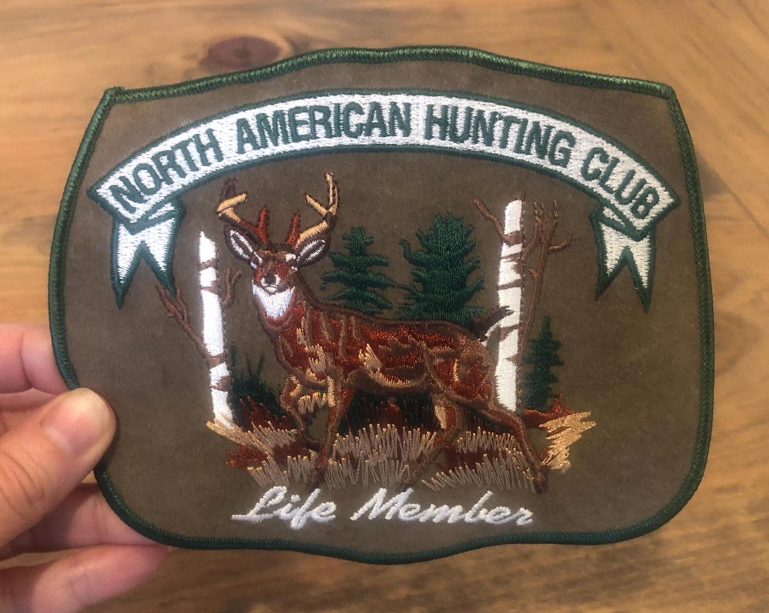 North American Hunting Club Patch, Deer Hunting Patch, Hunting Club ...