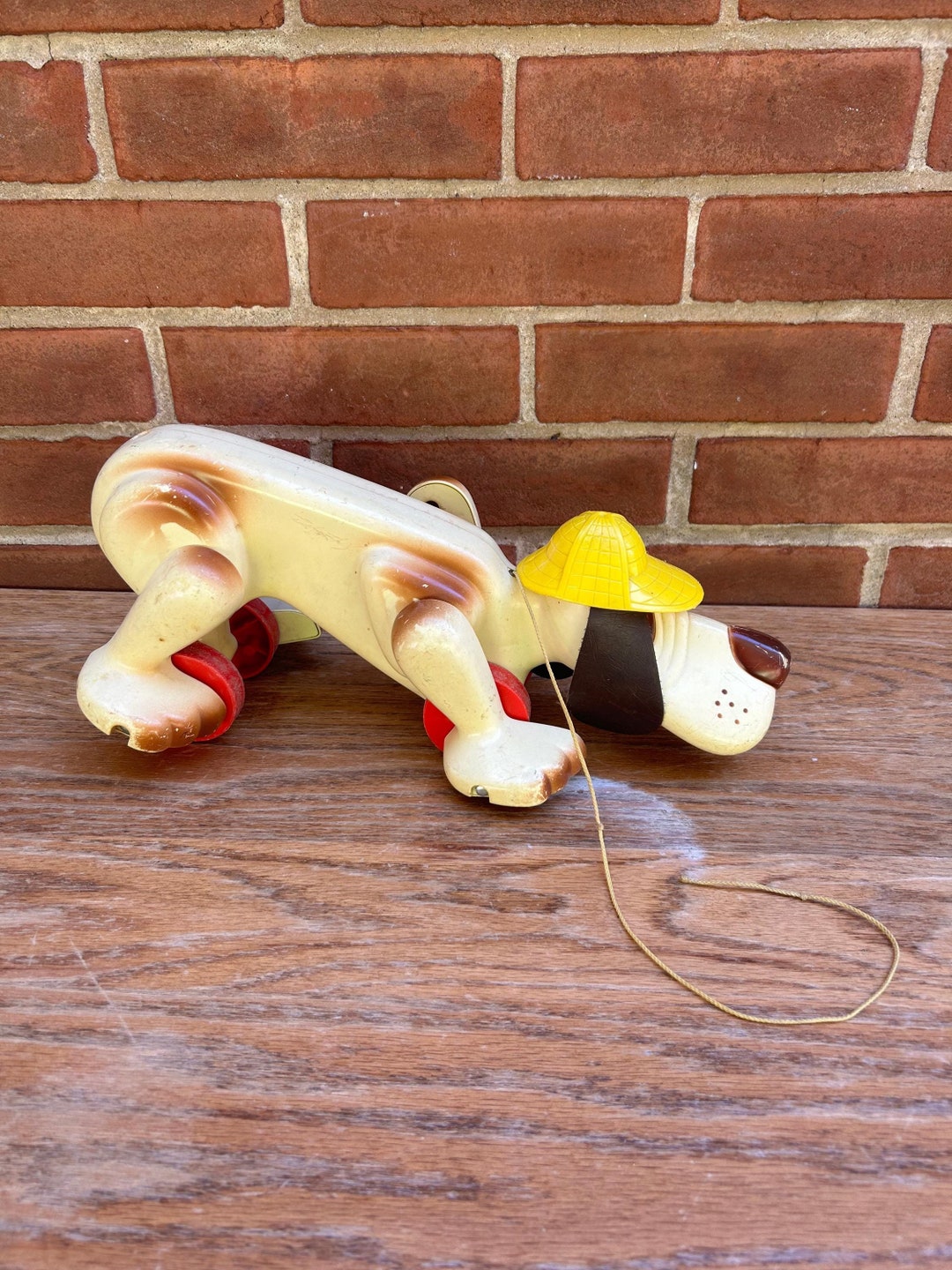 Vintage Digger the Dog Toy, Romper Room Dog Toy, Vintage Pull String ...