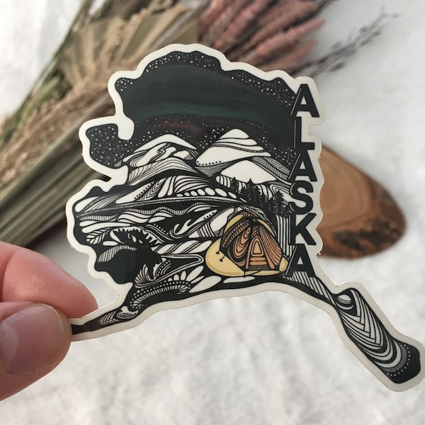 Alaska Car Decal - Etsy