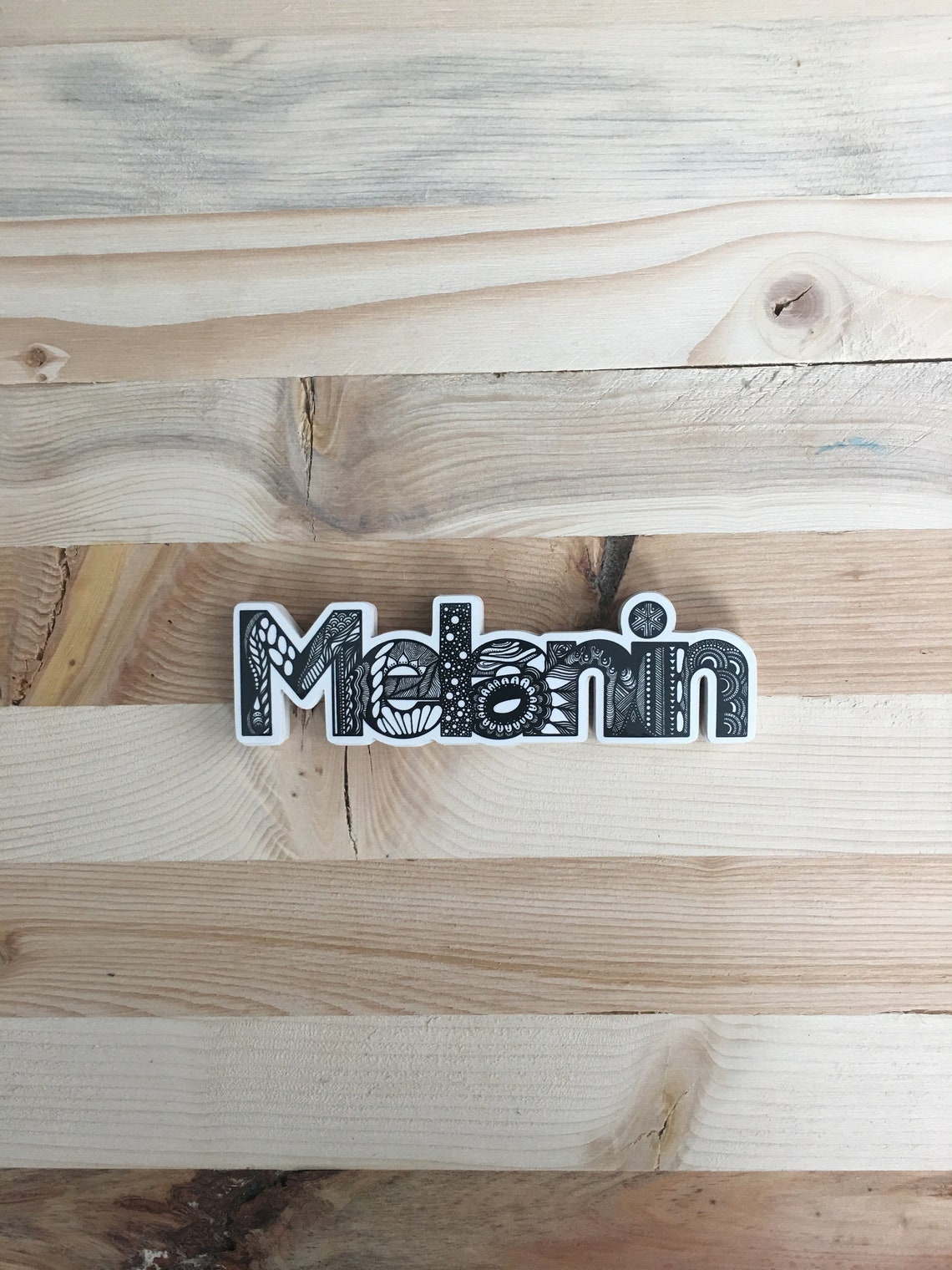 Melanin Sticker, Black Girl Magic Sticker, Black Lives Matter, #BLM ...