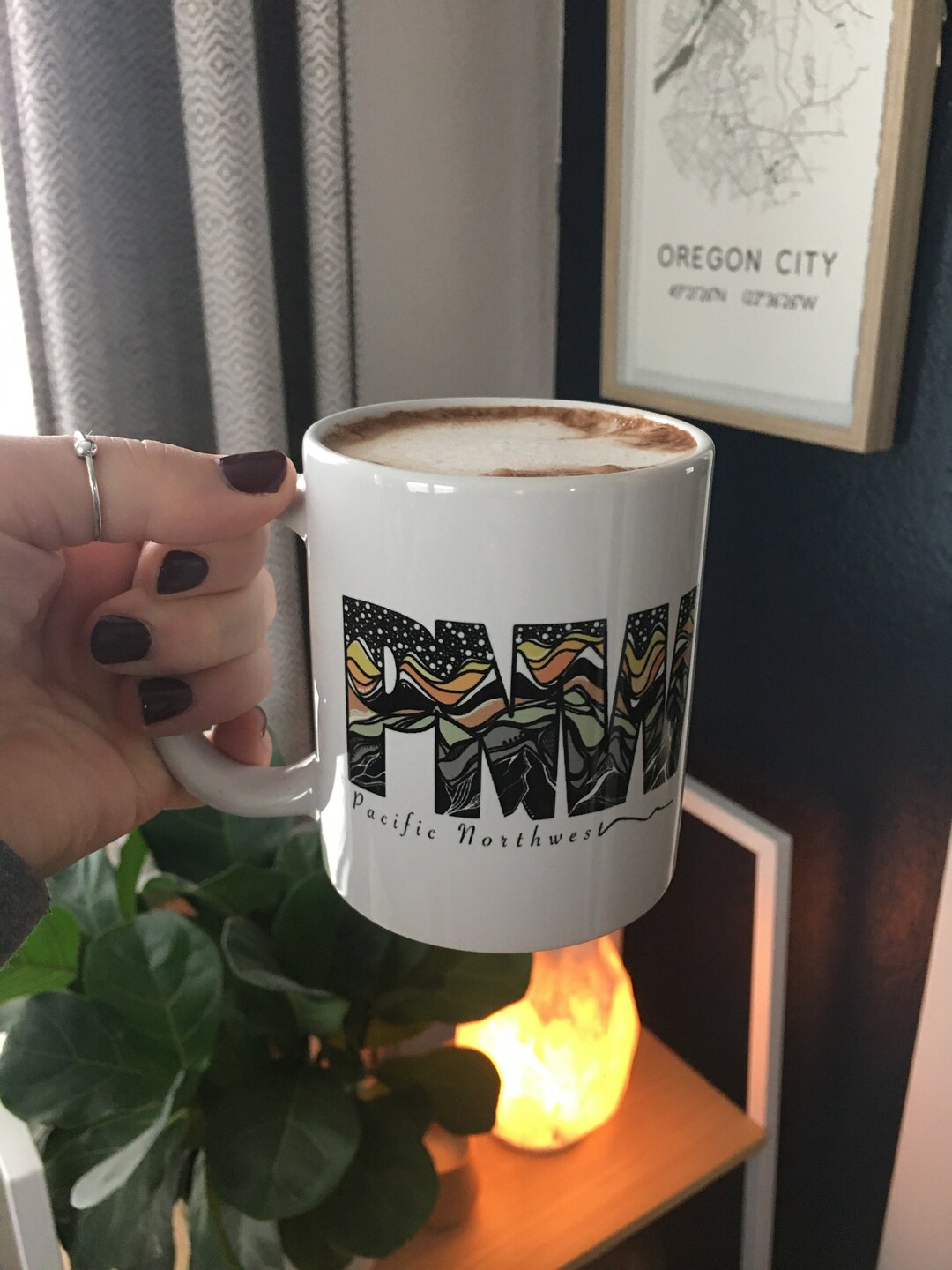 Pacific Northwest Mug PNW Mug Coffee Mug Mugs White Mug - Etsy
