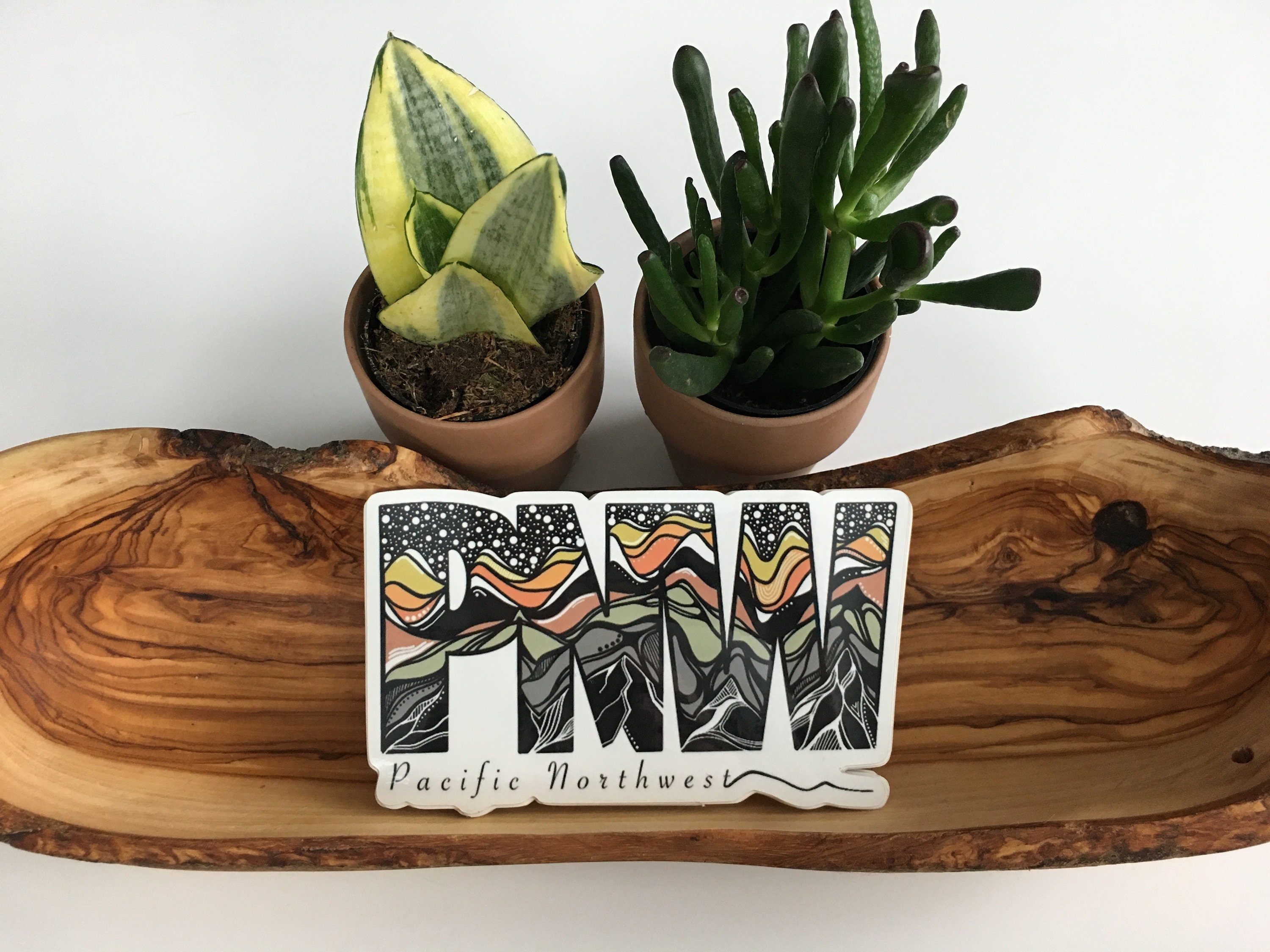 PNW Sticker, Pacific Northwest, Oregon, Washington, Idaho, British ...
