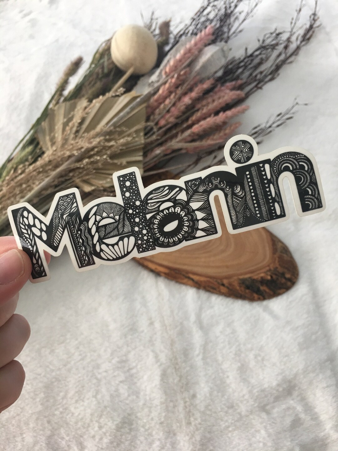 Melanin Sticker, Black Girl Magic Sticker, Black Lives Matter, #BLM ...