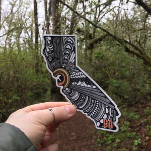 California Sticker, State Sticker, Cali Sticker, California Love ...