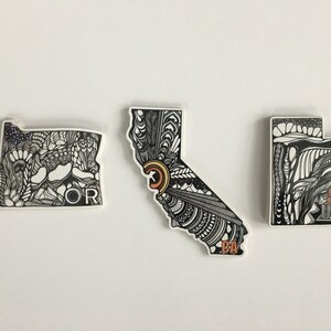 California Sticker, State Sticker, Cali Sticker, California Love ...