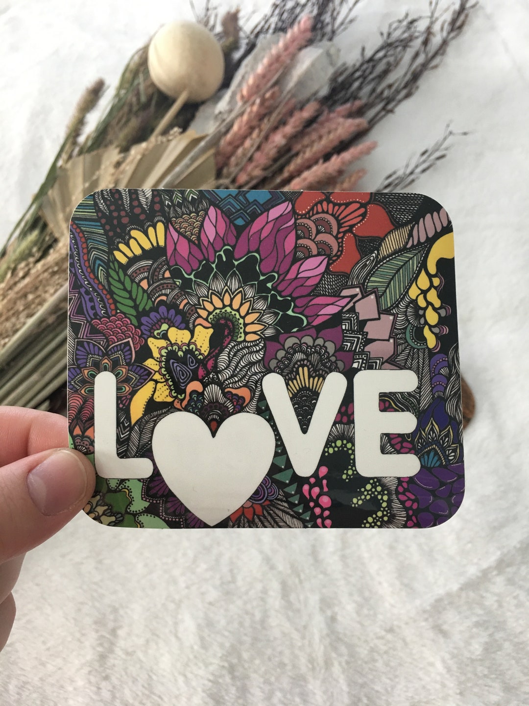 Love Sticker, Heart Sticker, Decal, Love Decal, Color Stickers, Car ...