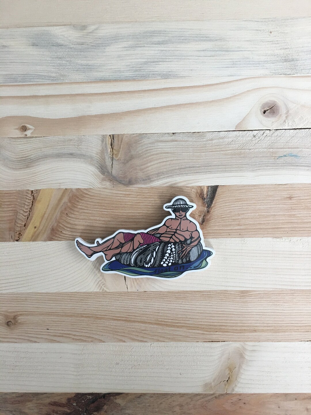 Floater Sticker, River, Tubbing, Vinyl Sticker, Float On, Sacramento ...