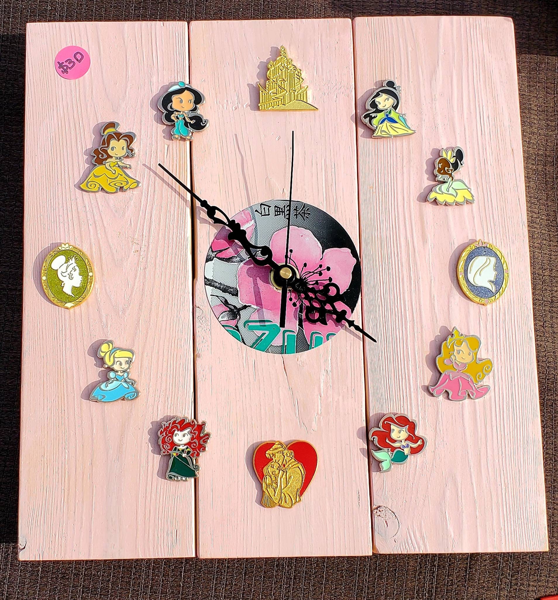 Disney Princess Clock - Etsy